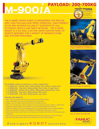 灵活而刚性的FANUC M900 -运动控制机器人-认证FANUC系统集万博官网用户登录成商 - 万博官方网站,万博官网用户登录